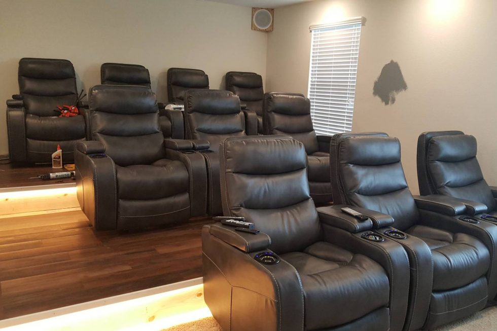 DIY Home Theater Final Reveal - Our Project Ideas