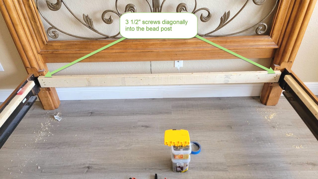 Converting A Box Spring into a Platform Bed - Our Project Ideas