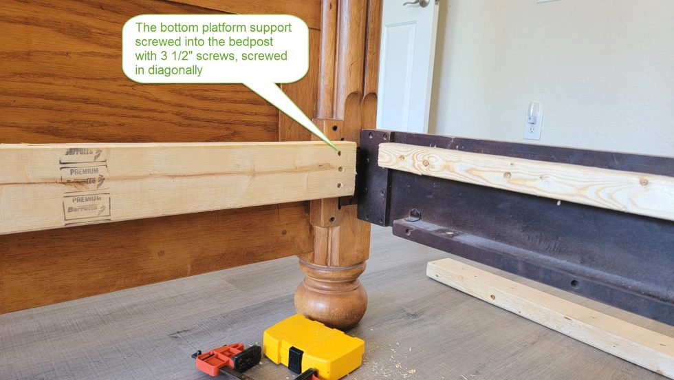 Converting A Box Spring into a Platform Bed - Our Project Ideas