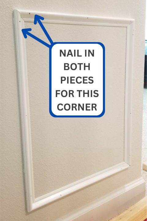 DIY Wainscoting - Part 3 - Installing The Molding - Our Project Ideas