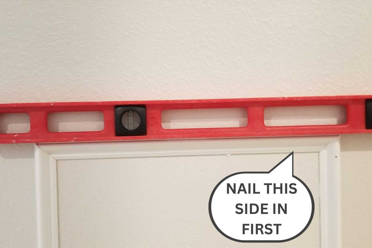 DIY Wainscoting - Part 3 - Installing The Molding - Our Project Ideas