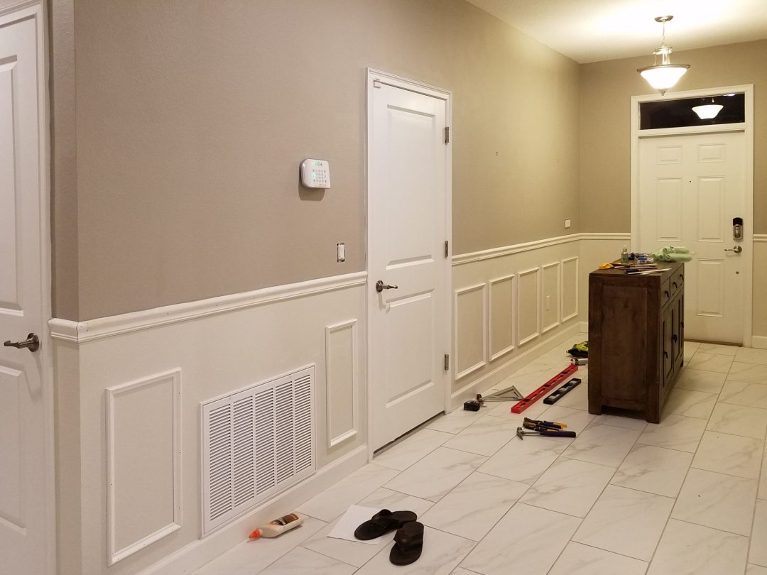 DIY Wainscoting - Part 1 - Design And Layout - Our Project Ideas